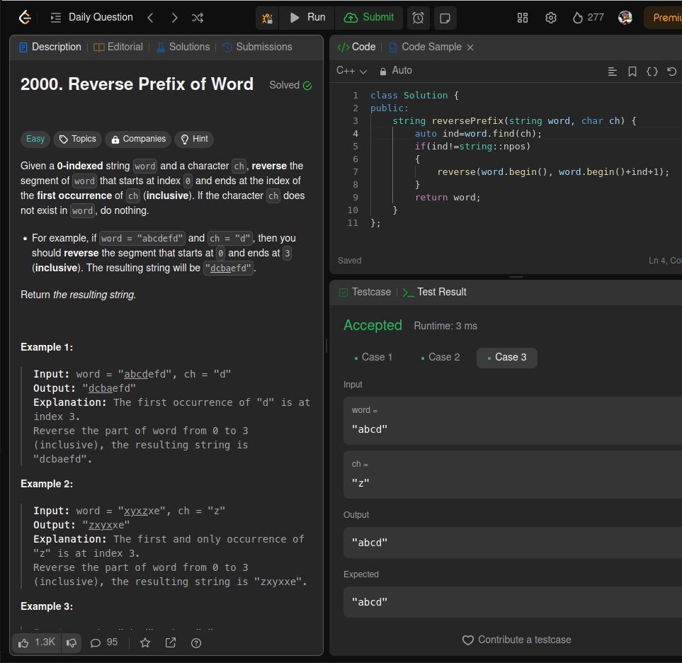 Ahmadul Hasan on LinkedIn: #leetcode #string Ahmadul Hasan on LinkedIn: #leetcode #string