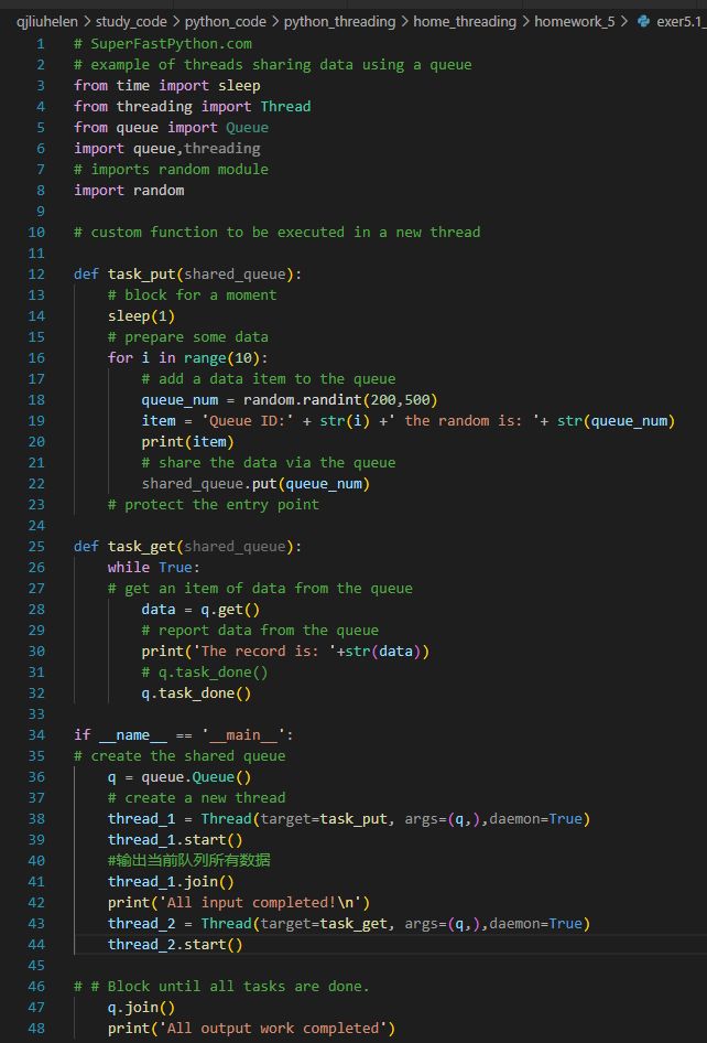 qianjun L. on LinkedIn: Lesson 05: Share Data Between Threads Python ... qianjun L. on LinkedIn: Lesson 05: Share Data Between Threads Python ...