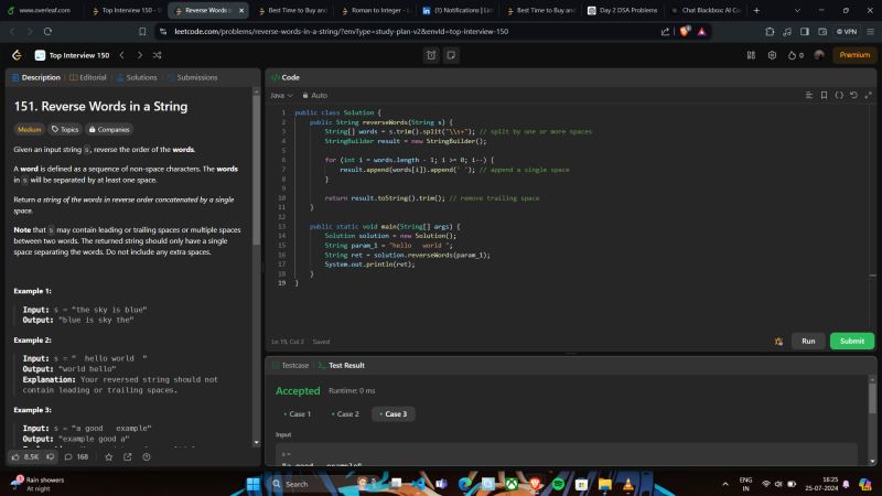 MILAN DHANGAR on LinkedIn: #dsa #problemsolving #java #codingjourney # ... MILAN DHANGAR on LinkedIn: #dsa #problemsolving #java #codingjourney # ...