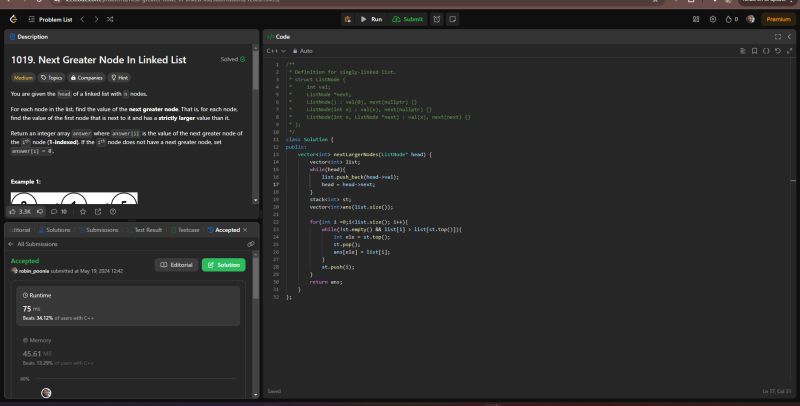 Robin Poonia on LinkedIn: #coding #algorithms #datastructures # ... Robin Poonia on LinkedIn: #coding #algorithms #datastructures # ...