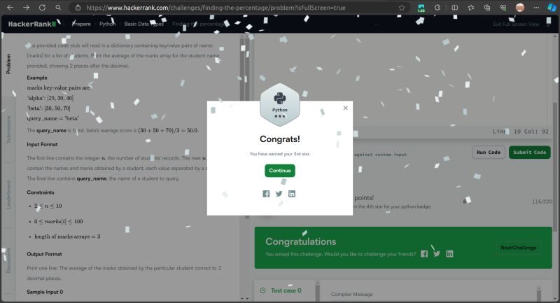 dhruv pandya on LinkedIn: #100daysofdev #python #hackerrank # ... dhruv pandya on LinkedIn: #100daysofdev #python #hackerrank # ...