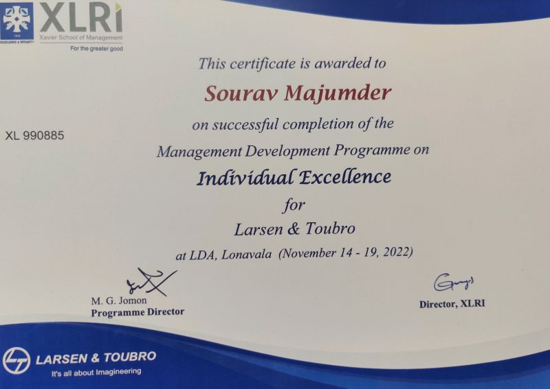 SOURAV MAJUMDER on LinkedIn: I’m happy to share that I’ve obtained a ... SOURAV MAJUMDER on LinkedIn: I’m happy to share that I’ve obtained a ...