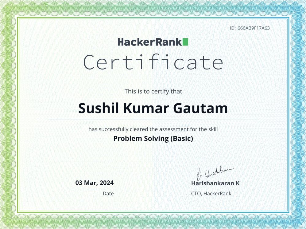 Sushil Kumar Gautam on LinkedIn: #problemsolving #problemsolvingskills ... Sushil Kumar Gautam on LinkedIn: #problemsolving #problemsolvingskills ...