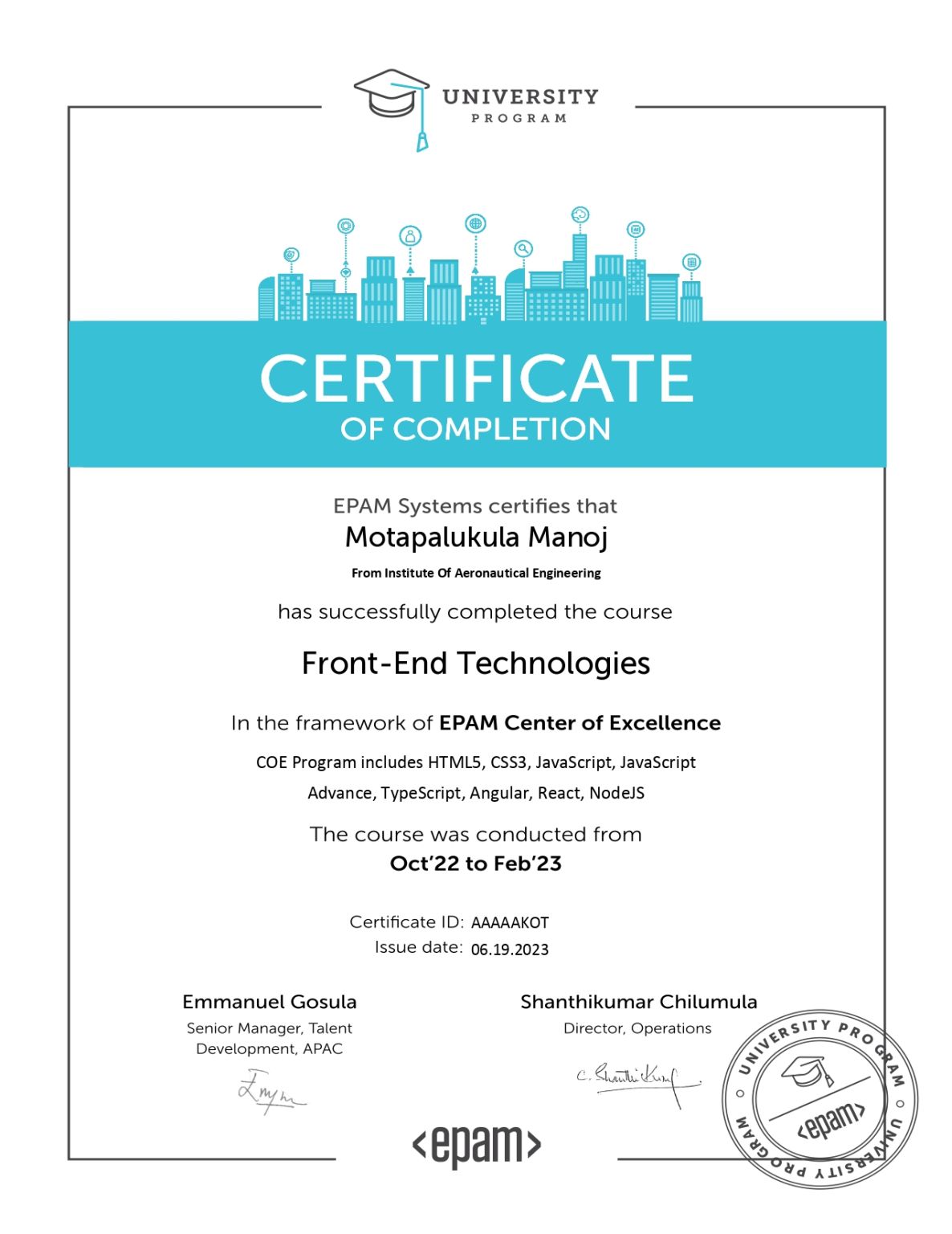 Manoj Motapalukula on LinkedIn: #javascript #frontend #html #css #react ... Manoj Motapalukula on LinkedIn: #javascript #frontend #html #css #react ...
