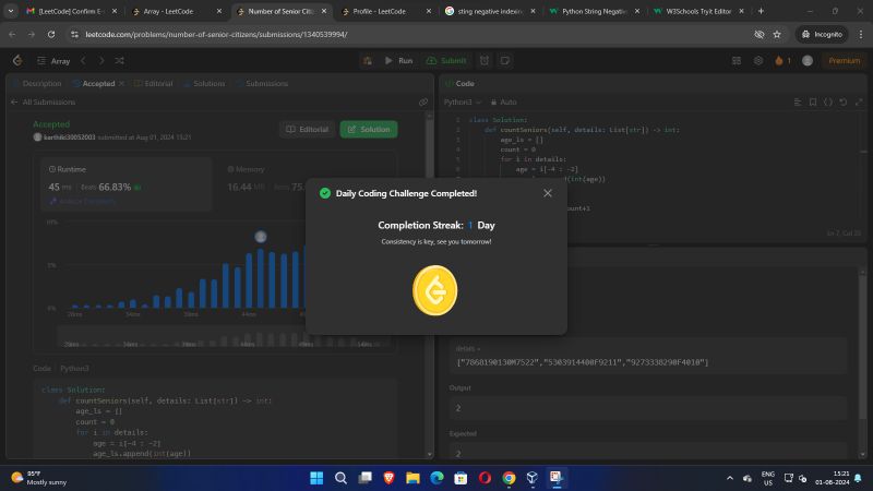 Karthik I on LinkedIn: #leetcode #coding #problemsolving #programming # ... Karthik I on LinkedIn: #leetcode #coding #problemsolving #programming # ...