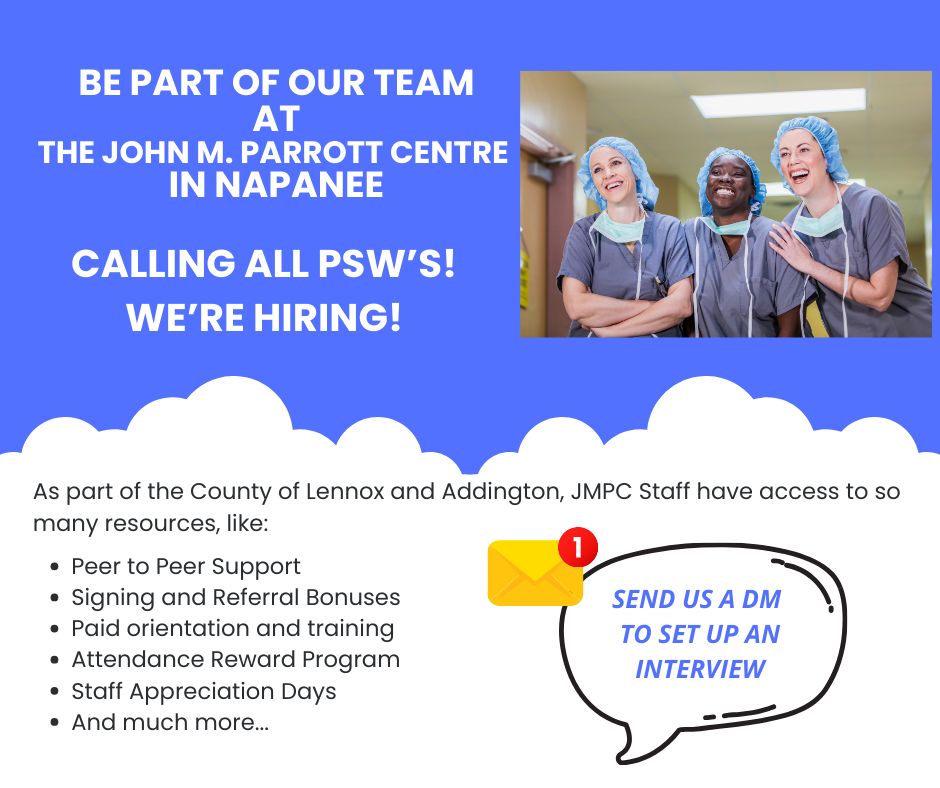 County of Lennox and Addington on LinkedIn: Calling All PSW's, We're ... County of Lennox and Addington on LinkedIn: Calling All PSW's, We're ...