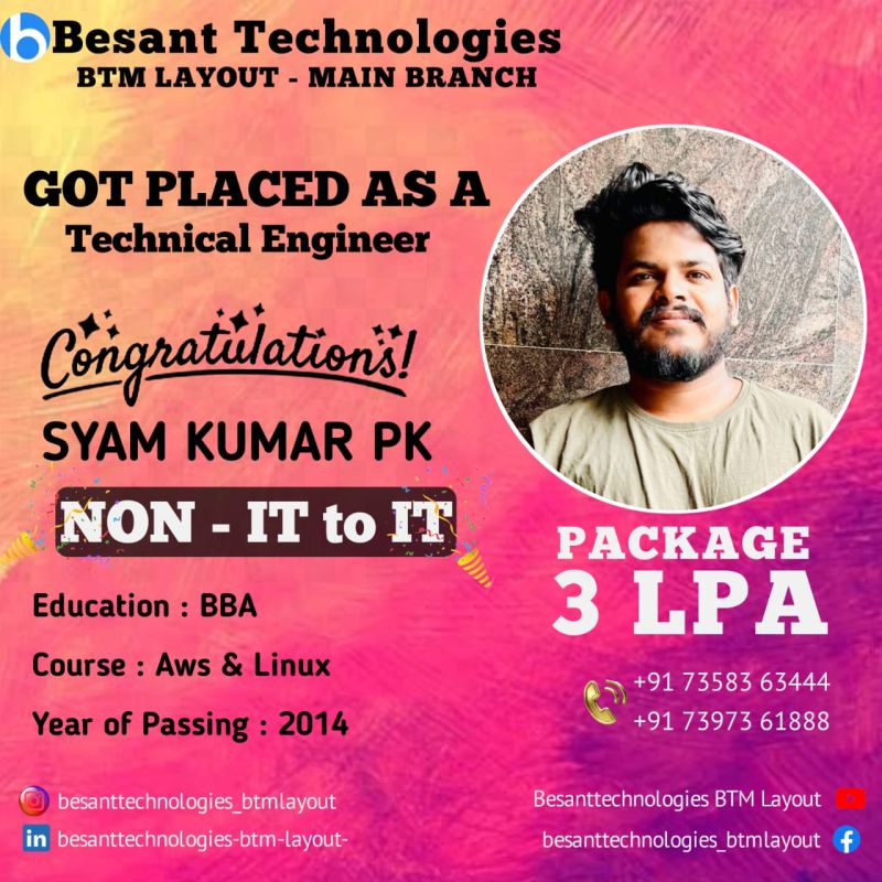 Besant Technologies on LinkedIn: #fullstack #java #python # ... Besant Technologies on LinkedIn: #fullstack #java #python # ...