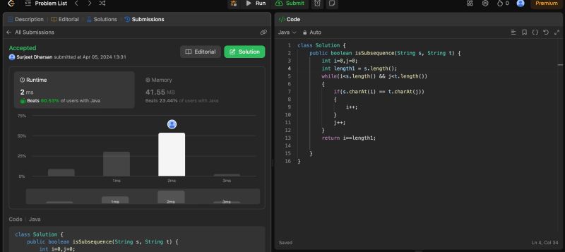 Surjeet Dharsan A S on LinkedIn: #day14 #100daysofcodechallenge #leetcode Surjeet Dharsan A S on LinkedIn: #day14 #100daysofcodechallenge #leetcode