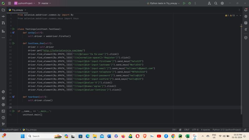Sasikiran Kakara on LinkedIn: #pythontesting #selenium #learningjourney ... Sasikiran Kakara on LinkedIn: #pythontesting #selenium #learningjourney ...