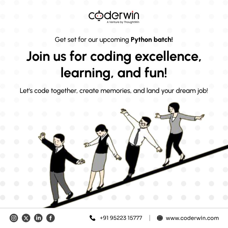 Join Coderwin's Python training and internship! | CoderWin posted on ... Join Coderwin's Python training and internship! | CoderWin posted on ...