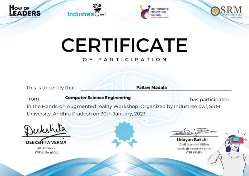 Pallavi Madala on LinkedIn: #augmentedreality #workshop # ... Pallavi Madala on LinkedIn: #augmentedreality #workshop # ...