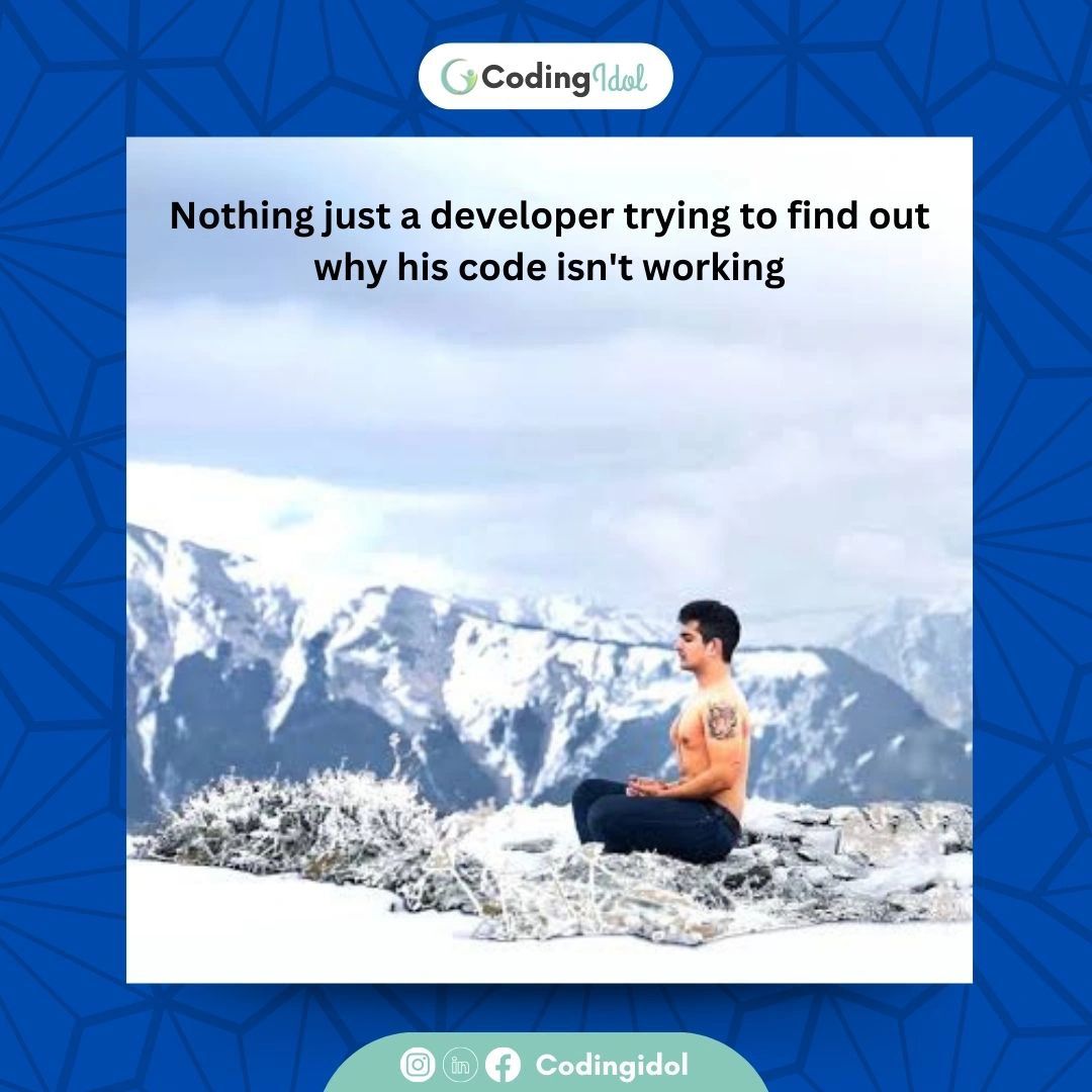 CodingIdol on LinkedIn: #codedrama #developerlife #codingidol CodingIdol on LinkedIn: #codedrama #developerlife #codingidol