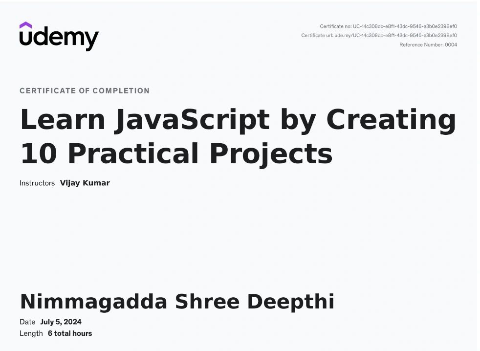 N.Shree Deepthi on LinkedIn: #javascript #webdevelopment #coding # ... N.Shree Deepthi on LinkedIn: #javascript #webdevelopment #coding # ...