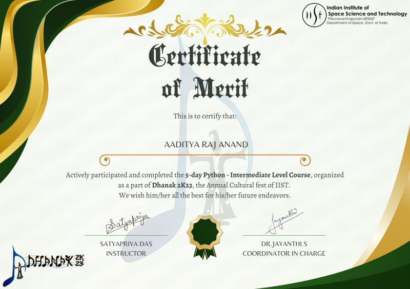 Aaditya Raj Anand on LinkedIn: #pythonworkshop #iist # ... Aaditya Raj Anand on LinkedIn: #pythonworkshop #iist # ...