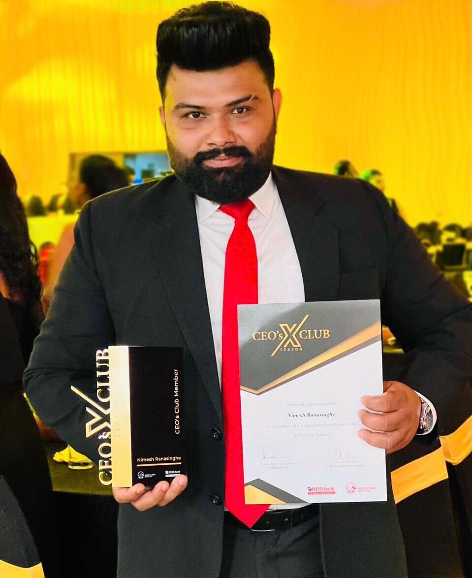 Dilan Ranasinghe on LinkedIn: I am deeply honored to receive the CEO's ... Dilan Ranasinghe on LinkedIn: I am deeply honored to receive the CEO's ...