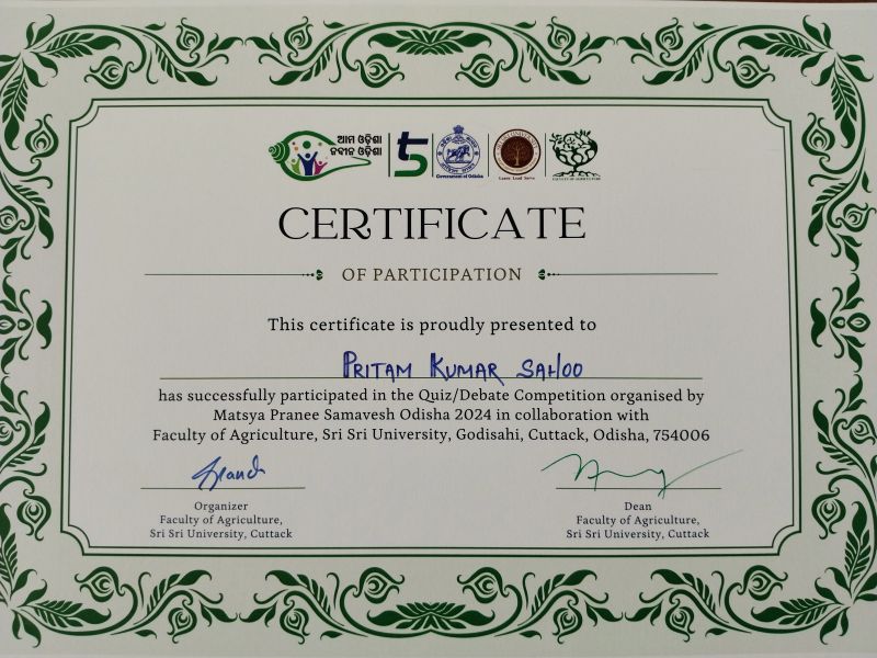 Pritam Kumar Sahoo on LinkedIn: Thrilled to put my knowledge to the ... Pritam Kumar Sahoo on LinkedIn: Thrilled to put my knowledge to the ...