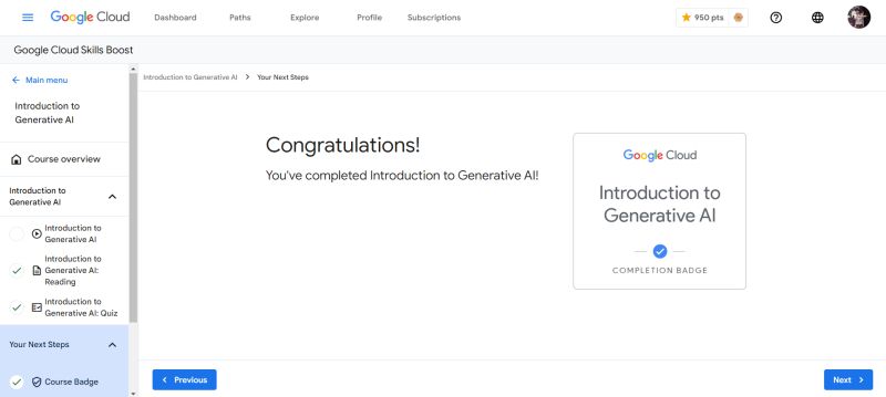 Akshat Aswal on LinkedIn: #generativeai #google #ai #learningjourney Akshat Aswal on LinkedIn: #generativeai #google #ai #learningjourney