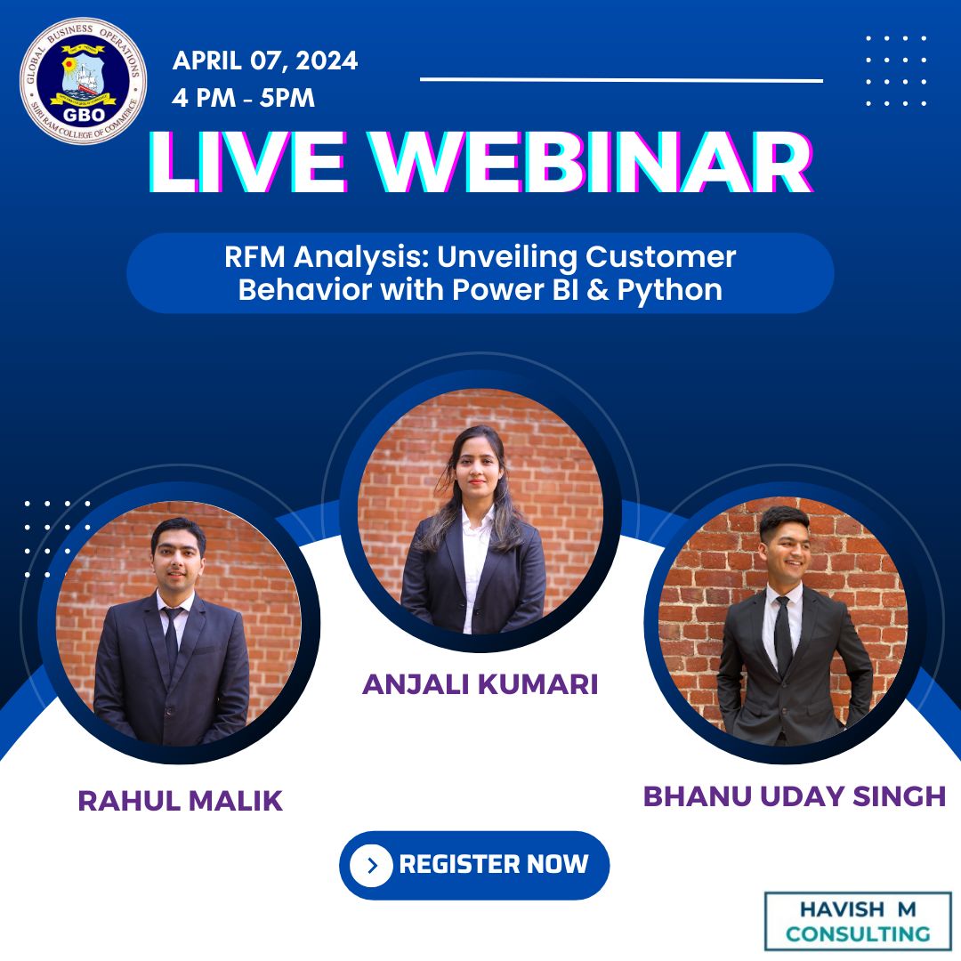 Anjali Kumari on LinkedIn: #powerbi #python #webinar #rfmanalysis Anjali Kumari on LinkedIn: #powerbi #python #webinar #rfmanalysis