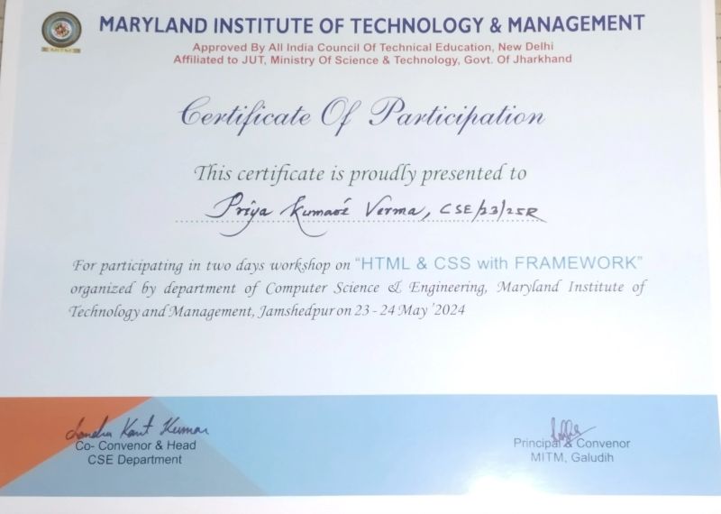 Priya Verma on LinkedIn: #webdevelopment #html #css #frameworks # ... Priya Verma on LinkedIn: #webdevelopment #html #css #frameworks # ...