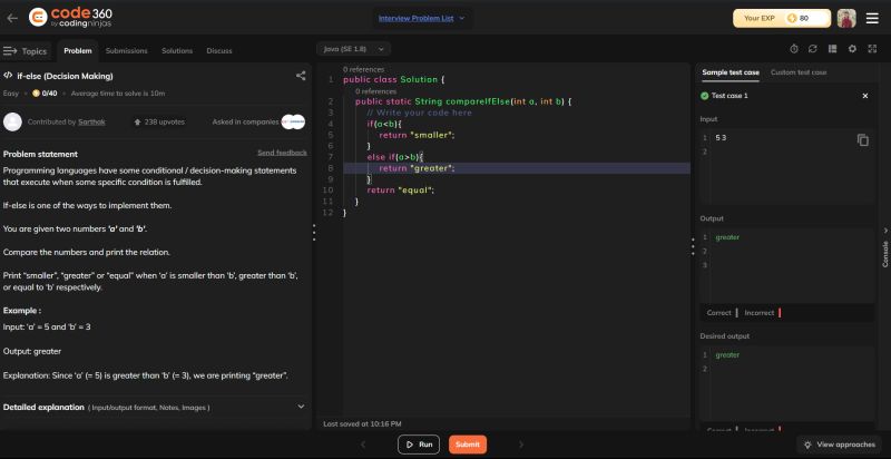 ARULMURUGAN N on LinkedIn: #problemsolving #100daysofcode #codingninjas ... ARULMURUGAN N on LinkedIn: #problemsolving #100daysofcode #codingninjas ...