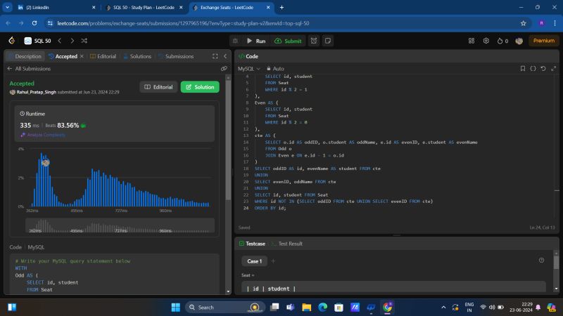 Rahul_Pratap _Singh on LinkedIn: #day41of #50dayssqlchallenge #leetcode ... Rahul_Pratap _Singh on LinkedIn: #day41of #50dayssqlchallenge #leetcode ...