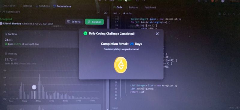 Kritansh Bhardwaj on LinkedIn: #30dayscodingchallenge #dsa #java # ... Kritansh Bhardwaj on LinkedIn: #30dayscodingchallenge #dsa #java # ...