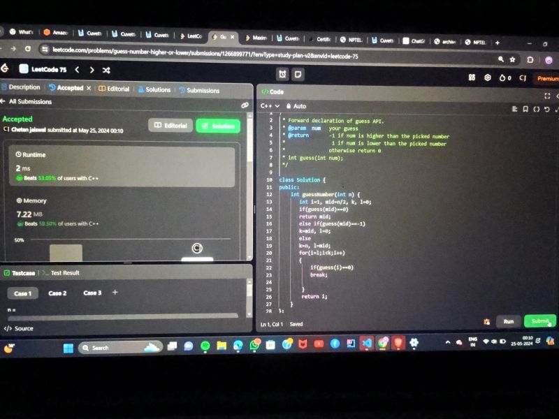 Chetan Jaiswal on LinkedIn: #30daysofleetcode #coding #programming # ... Chetan Jaiswal on LinkedIn: #30daysofleetcode #coding #programming # ...