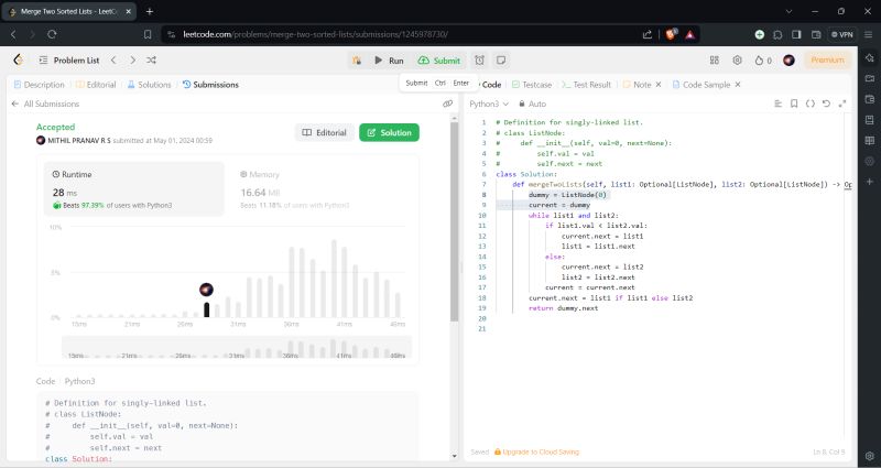 MITHIL PRANAV R S on LinkedIn: #100daysofcode #codingskills #leetcode # ... MITHIL PRANAV R S on LinkedIn: #100daysofcode #codingskills #leetcode # ...
