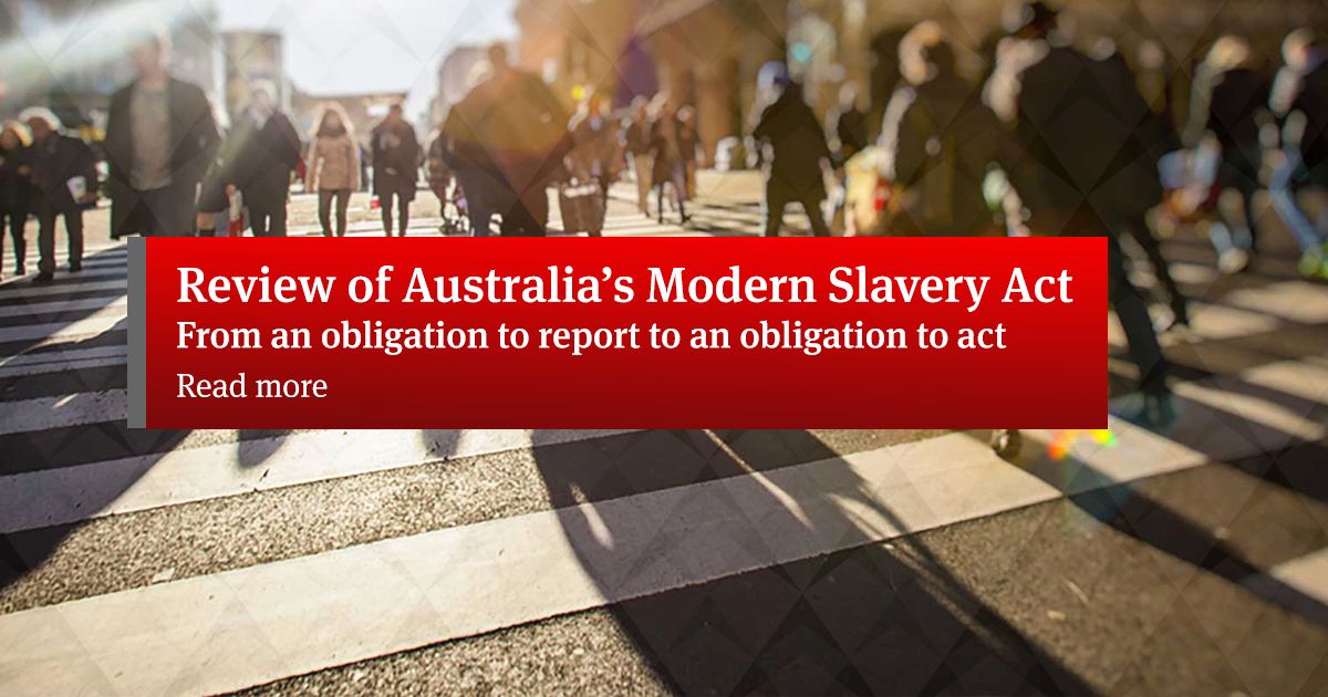 Norton Rose Fulbright on LinkedIn: Review of Australia’s Modern Slavery Act Norton Rose Fulbright on LinkedIn: Review of Australia’s Modern Slavery Act