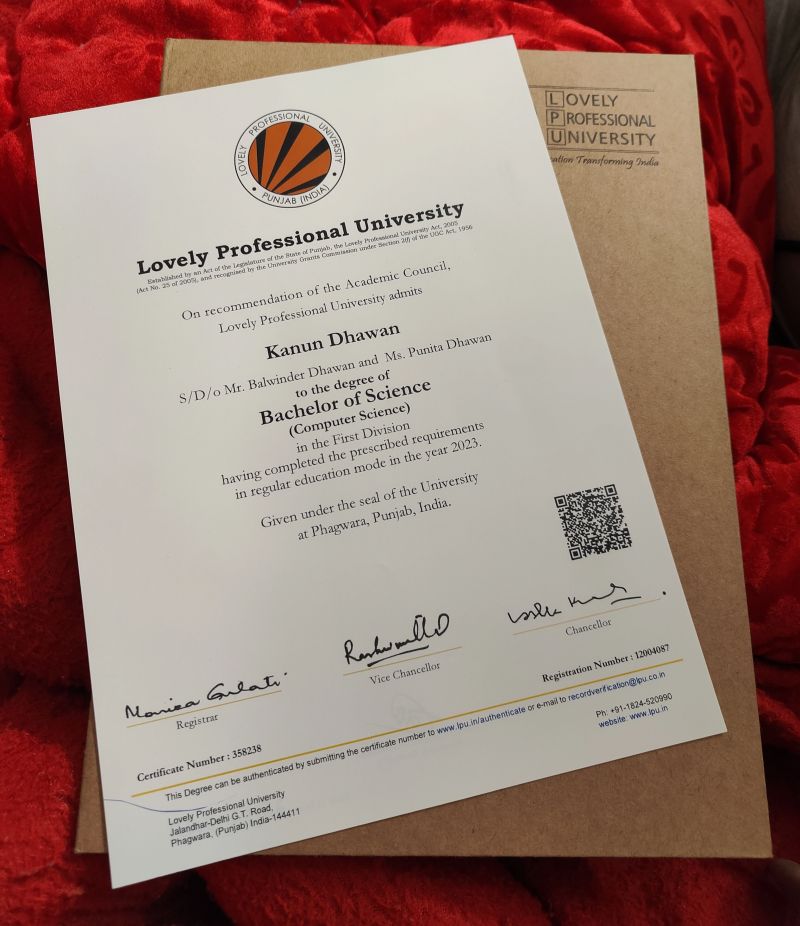 Kanun D. on LinkedIn: #lpu #graduation #computerscience Kanun D. on LinkedIn: #lpu #graduation #computerscience