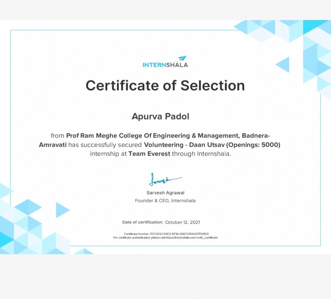 Apurva Padol on LinkedIn: #latepost #teameverest #greatlearning # ... Apurva Padol on LinkedIn: #latepost #teameverest #greatlearning # ...
