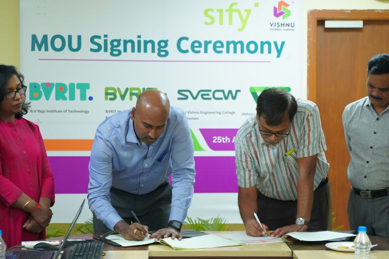 Sri Vishnu Educational Society on LinkedIn: Thank you Sify Technologies ... Sri Vishnu Educational Society on LinkedIn: Thank you Sify Technologies ...