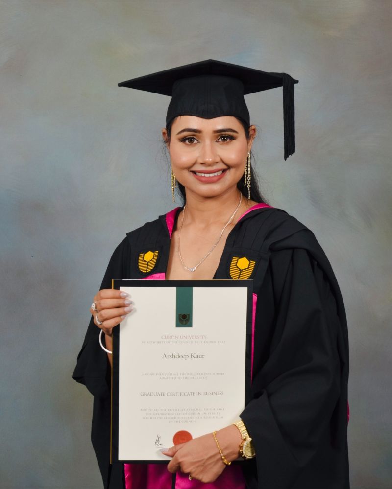 Arshdeep Kaur on LinkedIn: #curtinuniversity Arshdeep Kaur on LinkedIn: #curtinuniversity