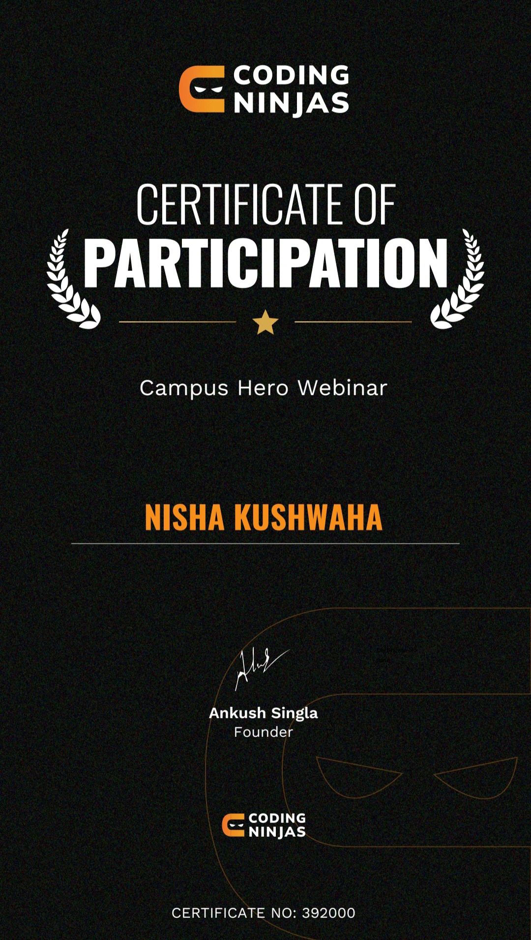Nisha Kushwaha on LinkedIn: #placements #internships #codingninjas # ... Nisha Kushwaha on LinkedIn: #placements #internships #codingninjas # ...