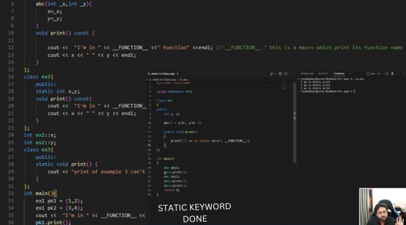 Finished Static Keyword class on CodeHelp! | Pratham Israni posted on ... Finished Static Keyword class on CodeHelp! | Pratham Israni posted on ...