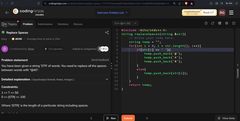 Ranjeet Kumar Gupta on LinkedIn: #cpp #cppprogramming #dsa # ... Ranjeet Kumar Gupta on LinkedIn: #cpp #cppprogramming #dsa # ...