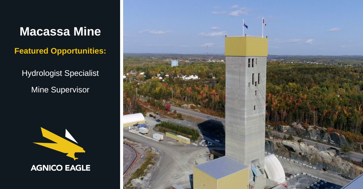 Agnico Eagle Mines Limited on LinkedIn: Featured Opportunities at ... Agnico Eagle Mines Limited on LinkedIn: Featured Opportunities at ...