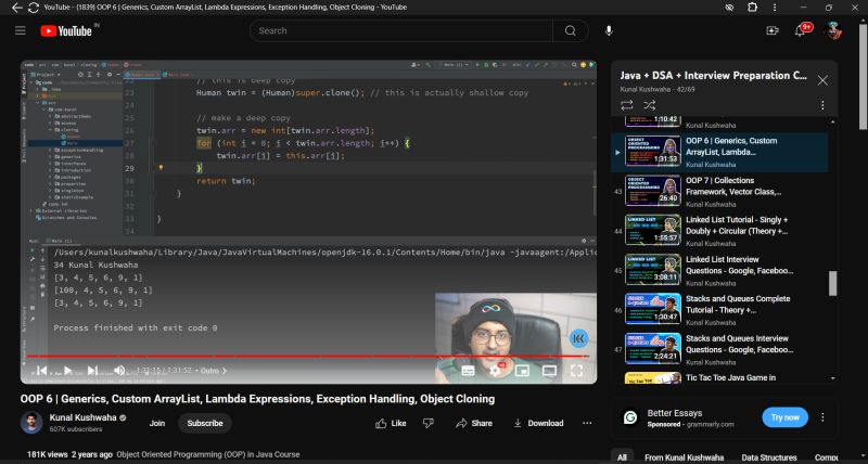 Nikhil Singh on LinkedIn: #day21 #100daysofcode #java #dsa #oop #coding Nikhil Singh on LinkedIn: #day21 #100daysofcode #java #dsa #oop #coding