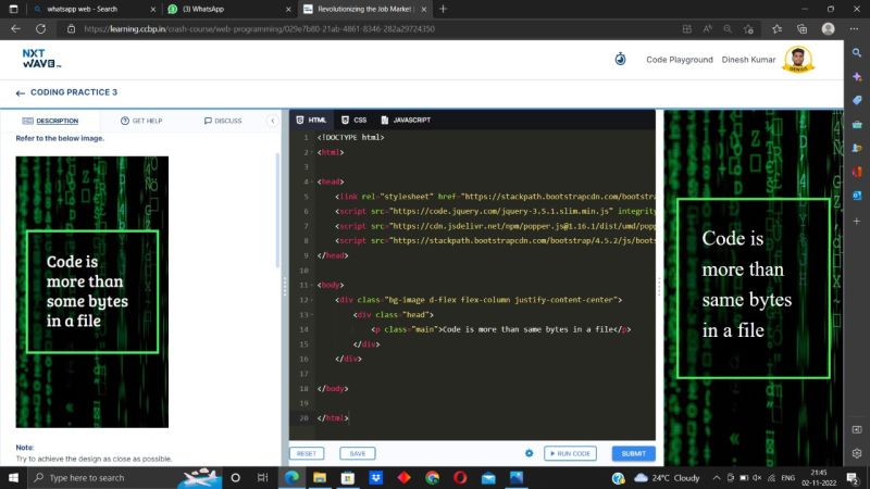 Dinesh Kumar Mohandoss on LinkedIn: #coding #css #html # ... Dinesh Kumar Mohandoss on LinkedIn: #coding #css #html # ...