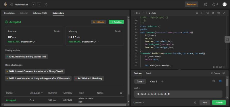 Anmol Parihar on LinkedIn: #100daychallenge #leetcode #100daysofcode # ... Anmol Parihar on LinkedIn: #100daychallenge #leetcode #100daysofcode # ...