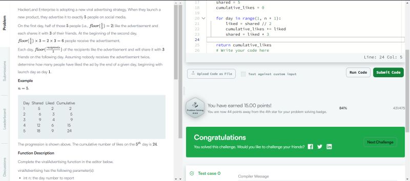 Yasir Timbroo on LinkedIn: #day32 #python #codingpractice #hackerrank # ... Yasir Timbroo on LinkedIn: #day32 #python #codingpractice #hackerrank # ...