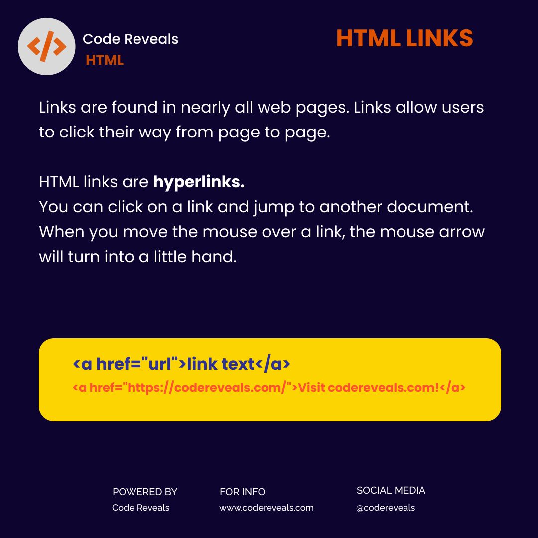 Code Reveals on LinkedIn: #webdevelopment #htmlattributes #htmltips # ... Code Reveals on LinkedIn: #webdevelopment #htmlattributes #htmltips # ...