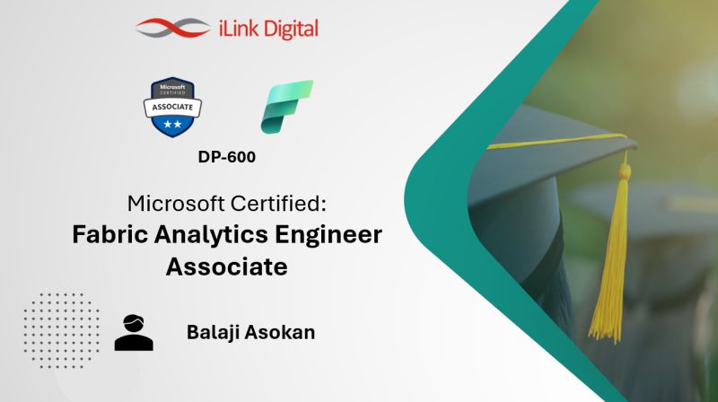 Balaji Asokan on LinkedIn: Happy to share that I've cleared the DP 600 ... Balaji Asokan on LinkedIn: Happy to share that I've cleared the DP 600 ...