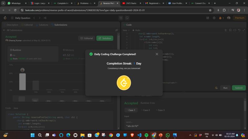 Dheeraj Kumar on LinkedIn: #leetcode #codingskills #problemsolving # ... Dheeraj Kumar on LinkedIn: #leetcode #codingskills #problemsolving # ...