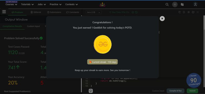 Successfully solved Leetcode daily challenge | Baburao Sanivada posted ... Successfully solved Leetcode daily challenge | Baburao Sanivada posted ...