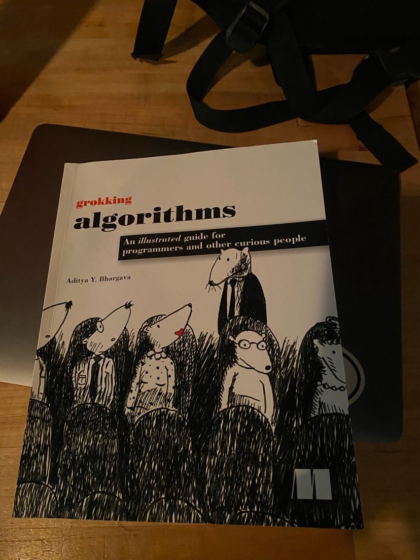 Yasir Hamm on LinkedIn: “Grokking Algorithms” by Aditya Y. Bhargava! 📘🤓 ... Yasir Hamm on LinkedIn: “Grokking Algorithms” by Aditya Y. Bhargava! 📘🤓 ...