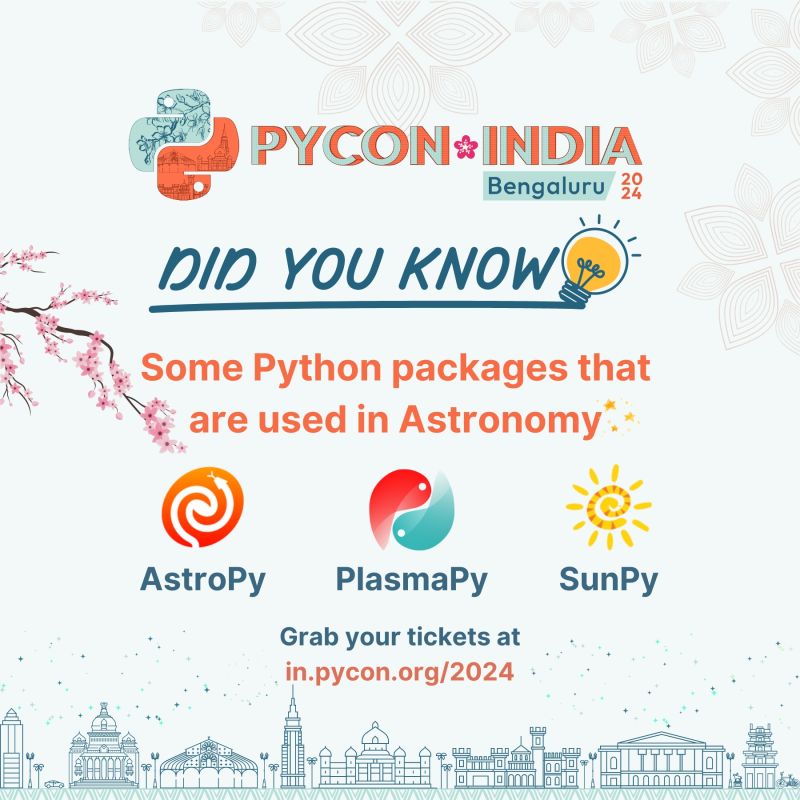 PyCon India 2024 on LinkedIn: #python #pyconindia2024 #scientificpython ... PyCon India 2024 on LinkedIn: #python #pyconindia2024 #scientificpython ...
