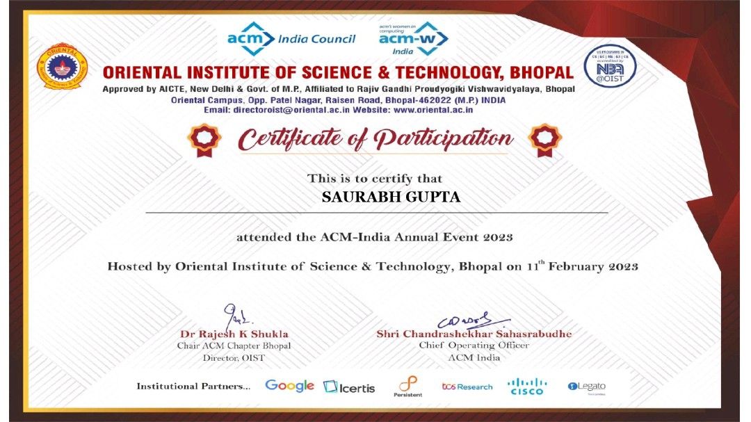 Saurabh Gupta on LinkedIn: #acm #acm #acm #acm #acm #technology #india ... Saurabh Gupta on LinkedIn: #acm #acm #acm #acm #acm #technology #india ...