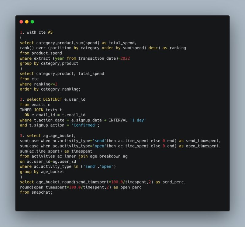 Amrita Sharma on LinkedIn: #sql #dataanalytics #queries #sqlqueries # ... Amrita Sharma on LinkedIn: #sql #dataanalytics #queries #sqlqueries # ...