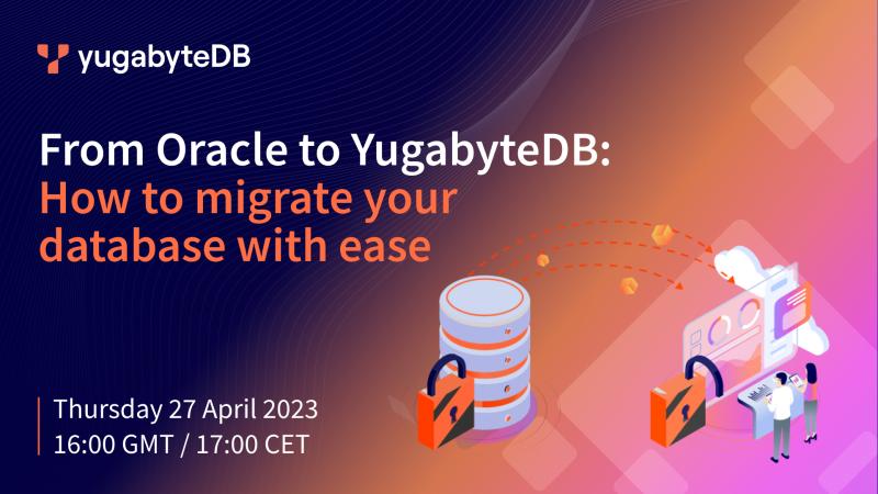 Szilard Barany on LinkedIn: From Oracle to YugabyteDB: How to migrate ... Szilard Barany on LinkedIn: From Oracle to YugabyteDB: How to migrate ...